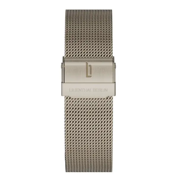 Lilienthal Berlin Mesh Gold Brushed Watch Strap