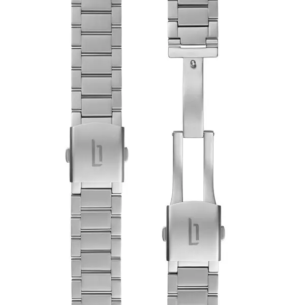 Lilienthal Berlin Stainless Steel Matte Watch Strap
