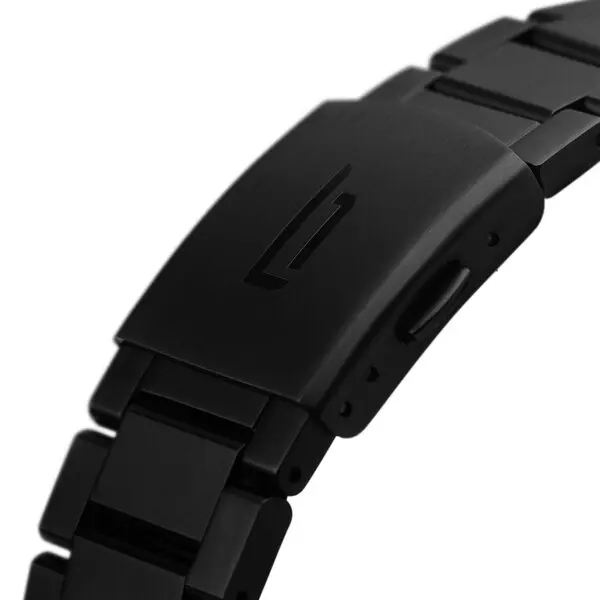 Lilienthal Berlin Brushed Stainless Steel Watch Strap