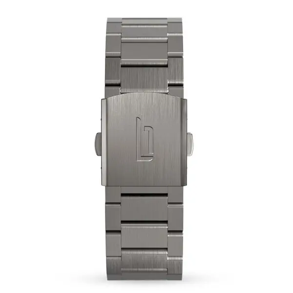Lilienthal Berlin Stainless Steel Anthracite Brushed Watch Band
