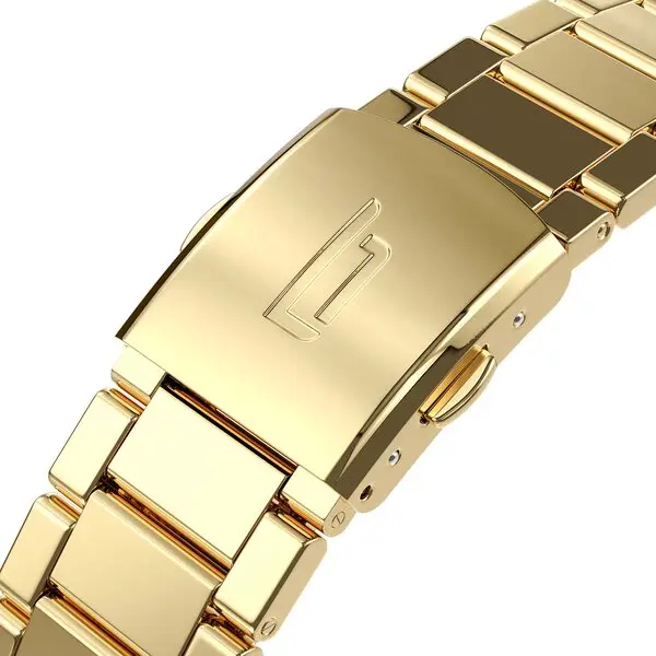 Lilienthal Berlin Stainless Steel Glossy Watch Bracelet