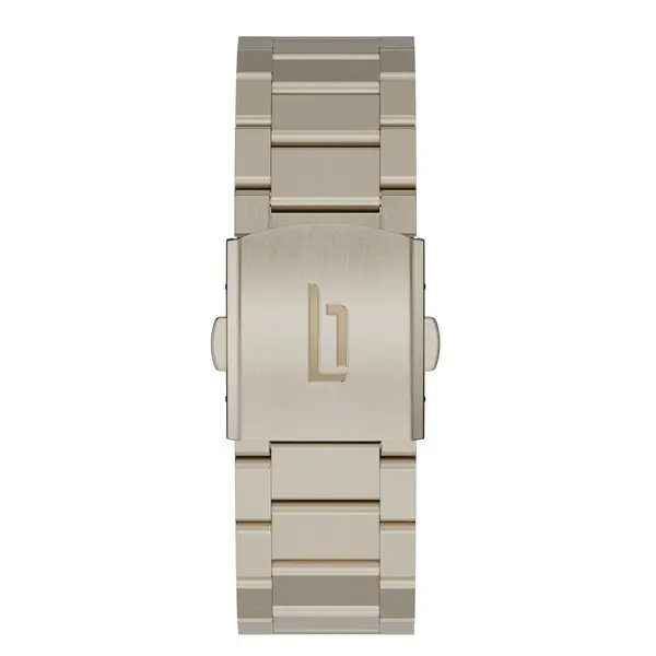 Lilienthal Berlin Stainless Steel Gold Brushed Watch Band