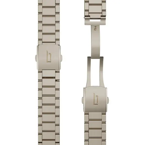 Lilienthal Berlin Stainless Steel Gold Brushed Watch Band