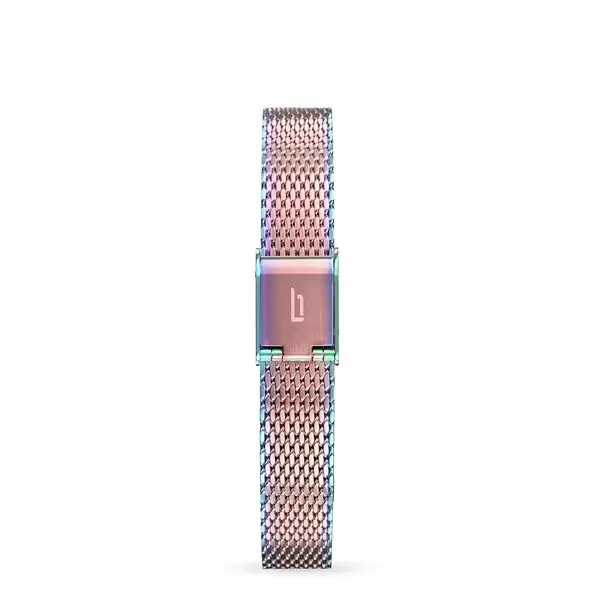 Lilienthal Berlin Mesh Rainbow Brushed Watch Strap