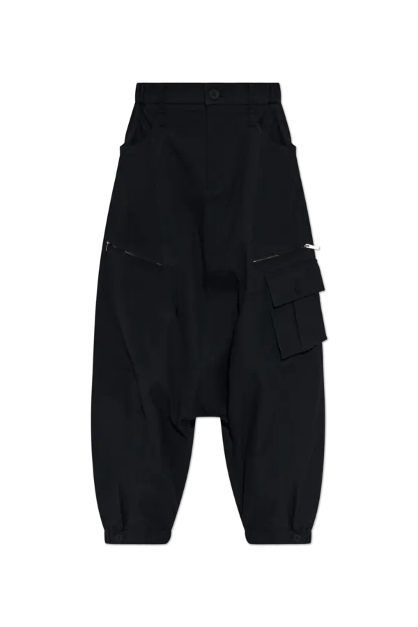 Issey Miyake Cargo Trousers - Black