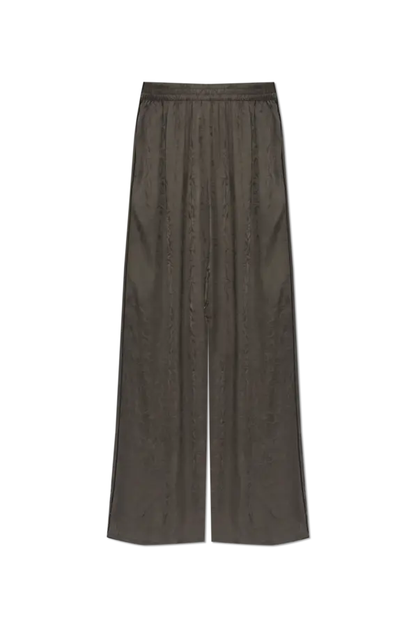 GOLDEN GOOSE Wide-leg Jacquard Pajama Pants - Grey