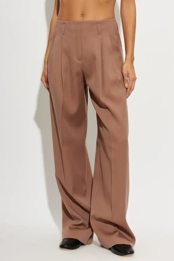GOLDEN GOOSE Wool Wide-leg Pants
