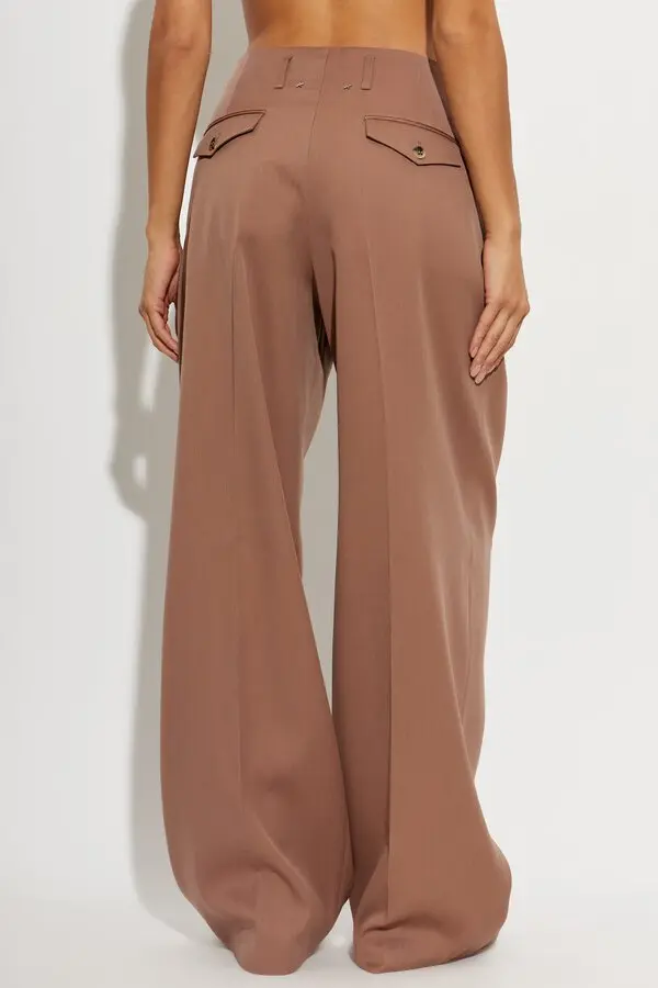 GOLDEN GOOSE Wool Wide-leg Pants