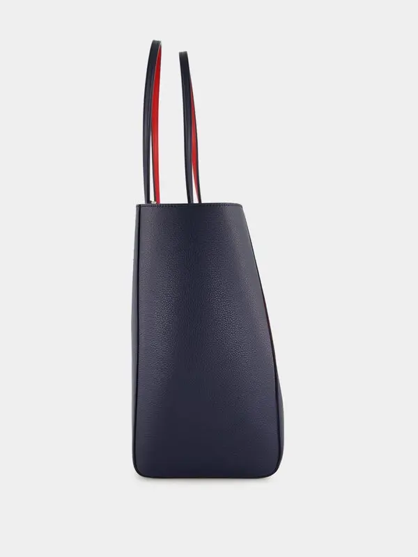 CHRISTIAN LOUBOUTIN Zaffiro Cabata Large Leather Tote