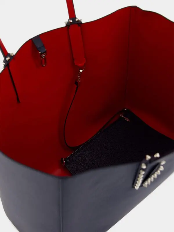 CHRISTIAN LOUBOUTIN Zaffiro Cabata Large Leather Tote