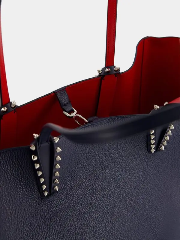 CHRISTIAN LOUBOUTIN Zaffiro Cabata Large Leather Tote