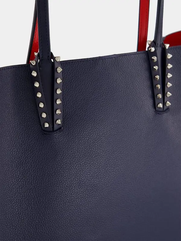 CHRISTIAN LOUBOUTIN Zaffiro Cabata Large Leather Tote