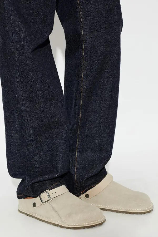 BIRKENSTOCK Lutry Premium Suede" Shoes - Beige