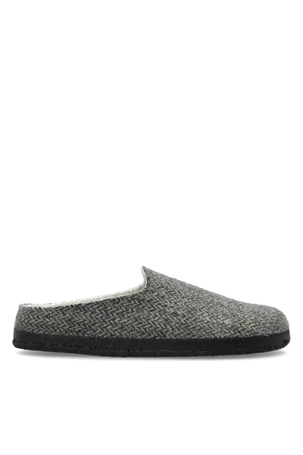 BIRKENSTOCK Amsterdam Wrapped Dip’ Slides - Grey