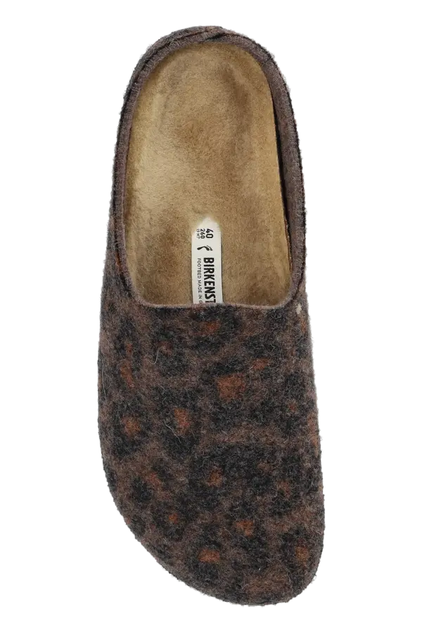 BIRKENSTOCK Amsterdam Wrapped Dip Slippers - Brown