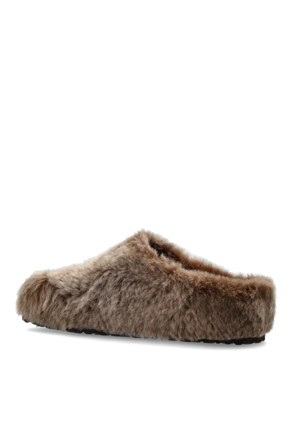 BIRKENSTOCK Amsterdam Wrapped Shearling Os’ Slides