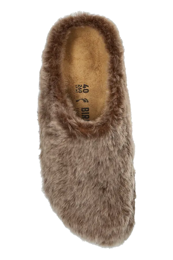BIRKENSTOCK Amsterdam Wrapped Shearling Os’ Slides