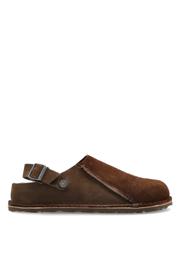 BIRKENSTOCK Lutry Premium Split Mule - Brown