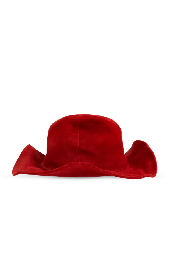 Yohji Yamamoto Suede Hat
