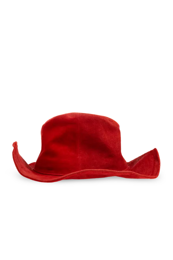 Yohji Yamamoto Suede Hat