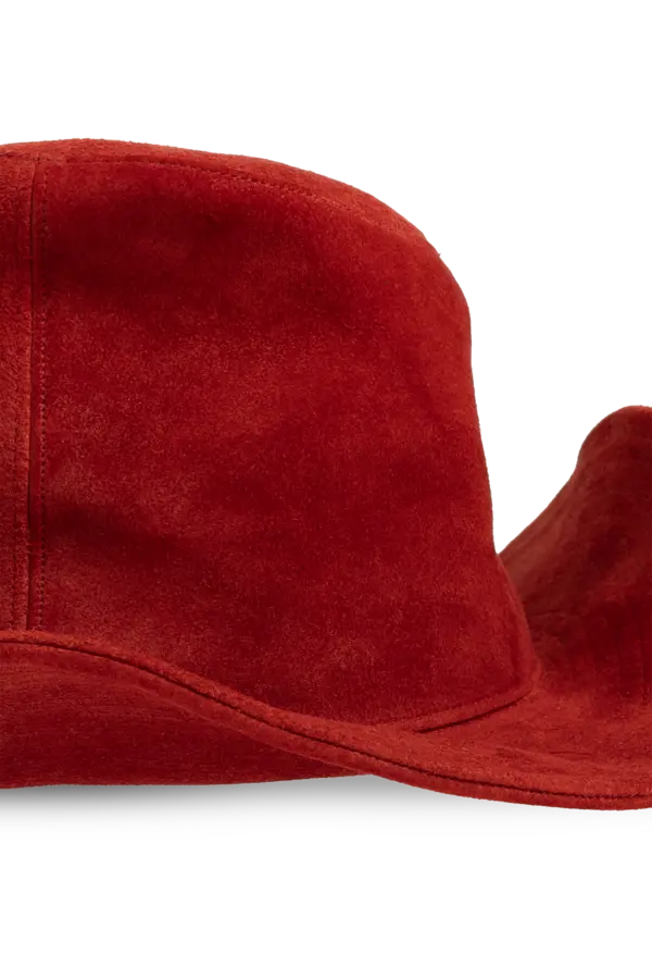 Yohji Yamamoto Suede Hat