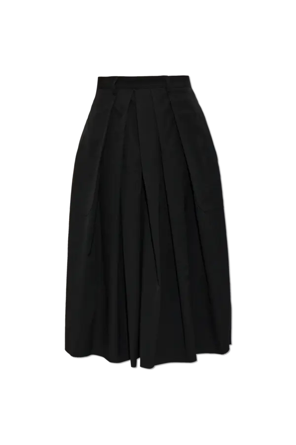Yohji Yamamoto Wide-leg Wool Trousers