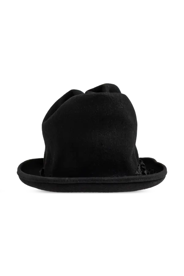 Yohji Yamamoto Wool Hat - Black