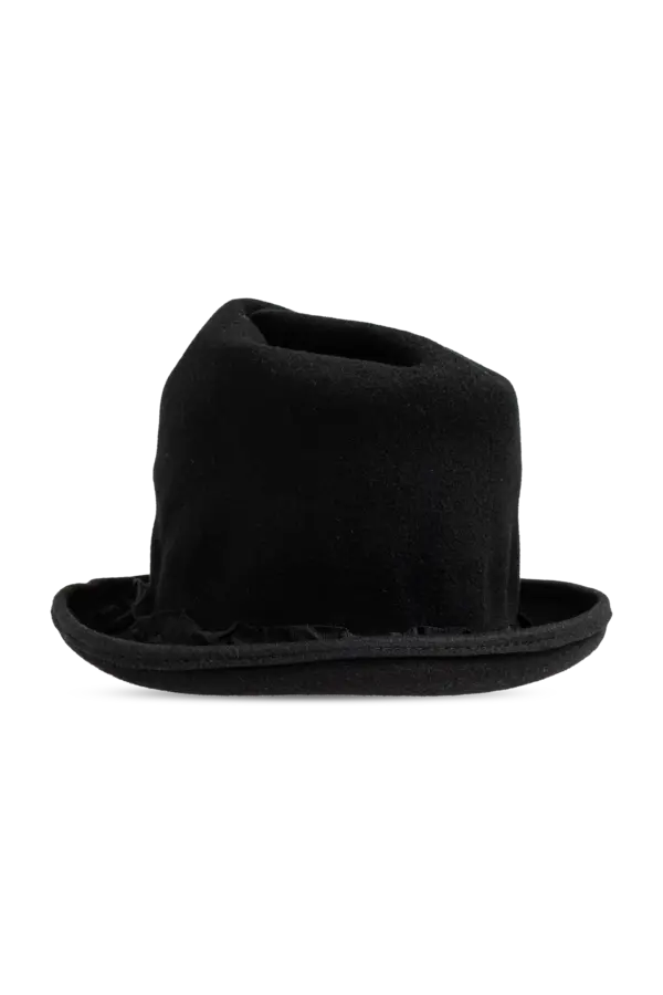Yohji Yamamoto Wool Hat - Black