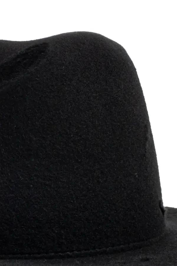 Yohji Yamamoto Wool Hat With Vintage Effect