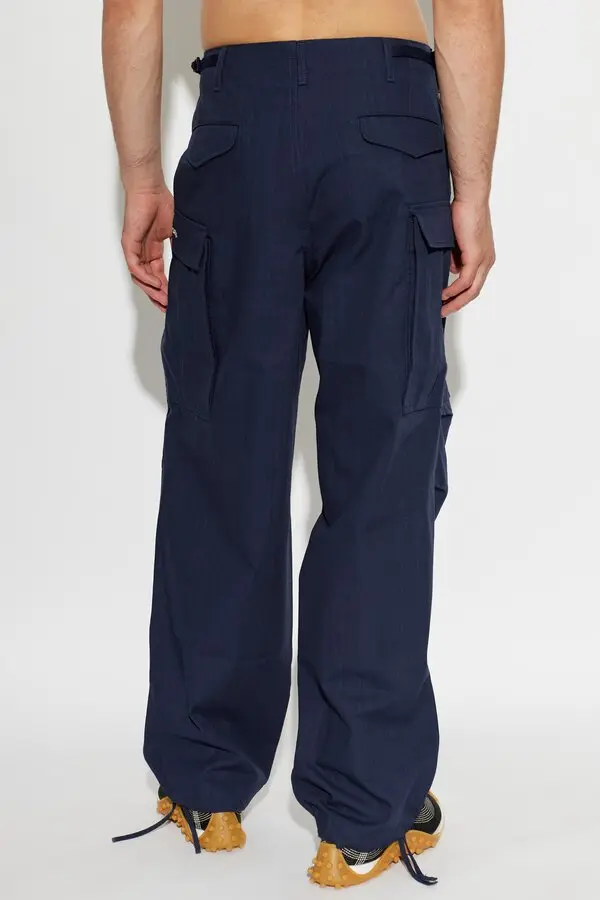 Kenzo Cotton Cargo Trousers