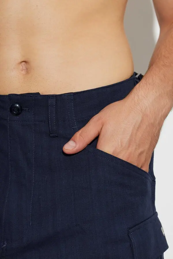 Kenzo Cotton Cargo Trousers