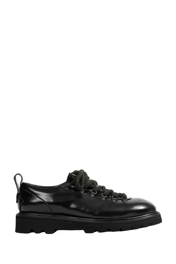 Premiata Kate Shiny Calfskin Lace-up Boots
