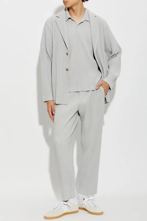 Issey Miyake Pleated Polo