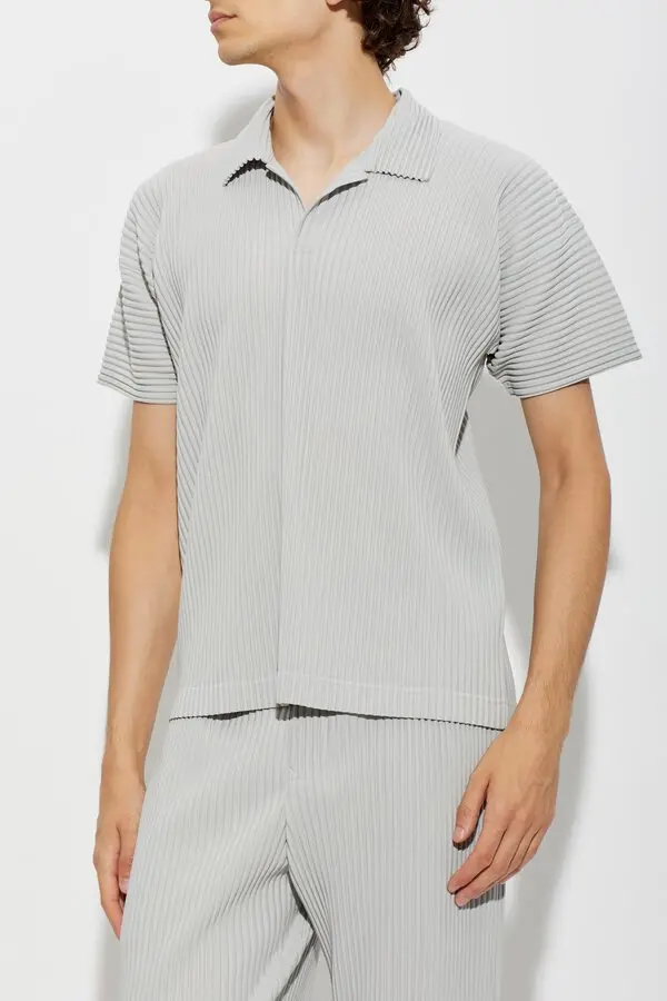 Issey Miyake Pleated Polo