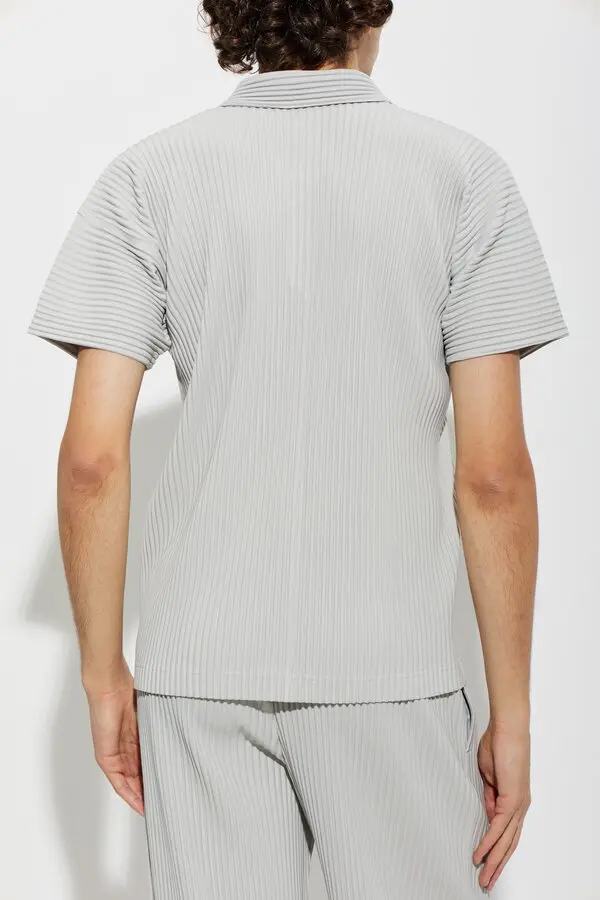 Issey Miyake Pleated Polo