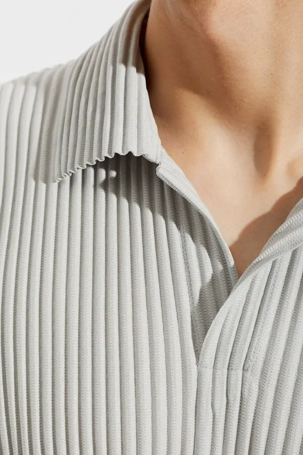 Issey Miyake Pleated Polo