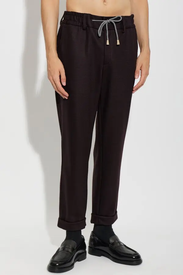 Eleventy Trousers With Pockets