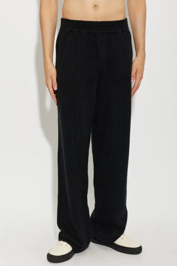 LANEUS Straight-leg Cashmere Pants