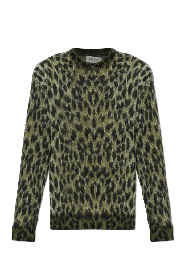 LANEUS Sweater With Animal Motif