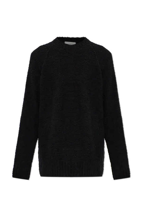 LANEUS Wool Sweater With Long Sleeves