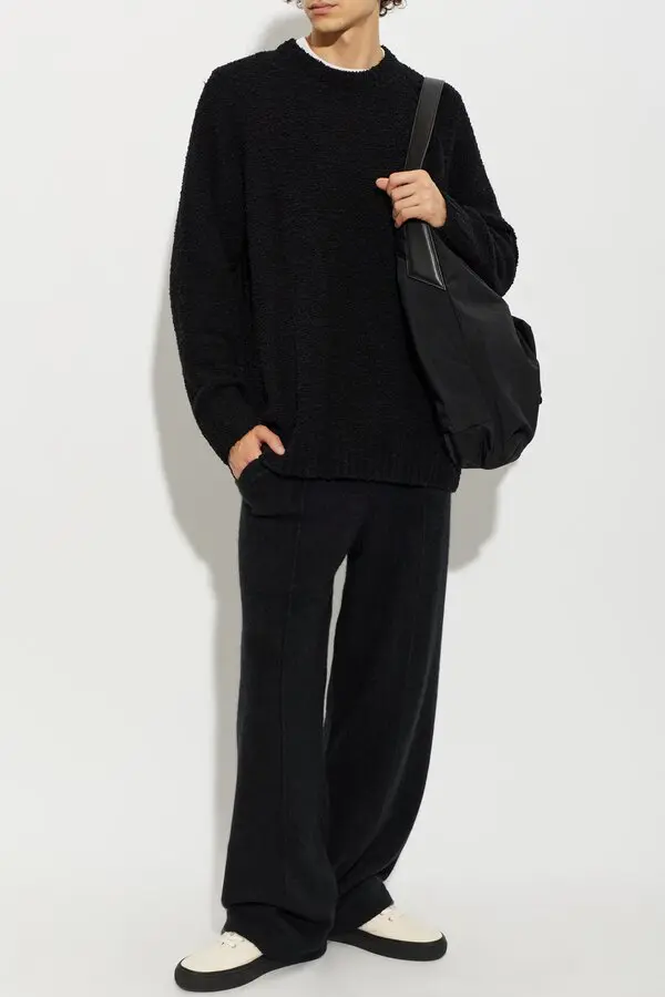 LANEUS Wool Sweater With Long Sleeves