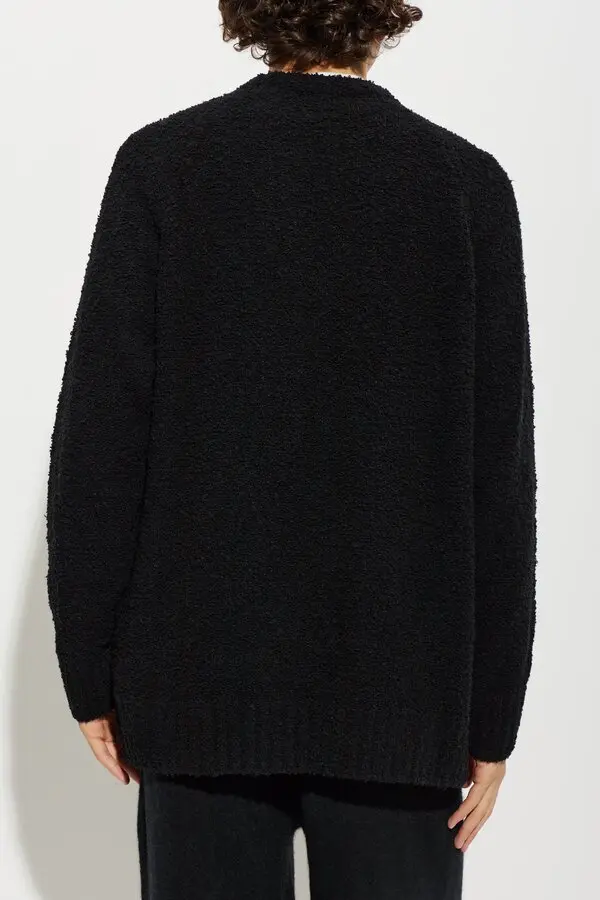 LANEUS Wool Sweater With Long Sleeves