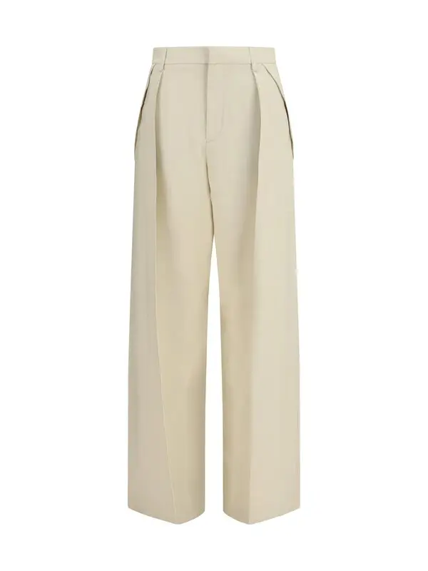 Jacob Cohen Wide Leg Canvas Pants