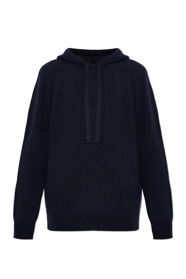 LANEUS Wool Hoodie - Navy Blue