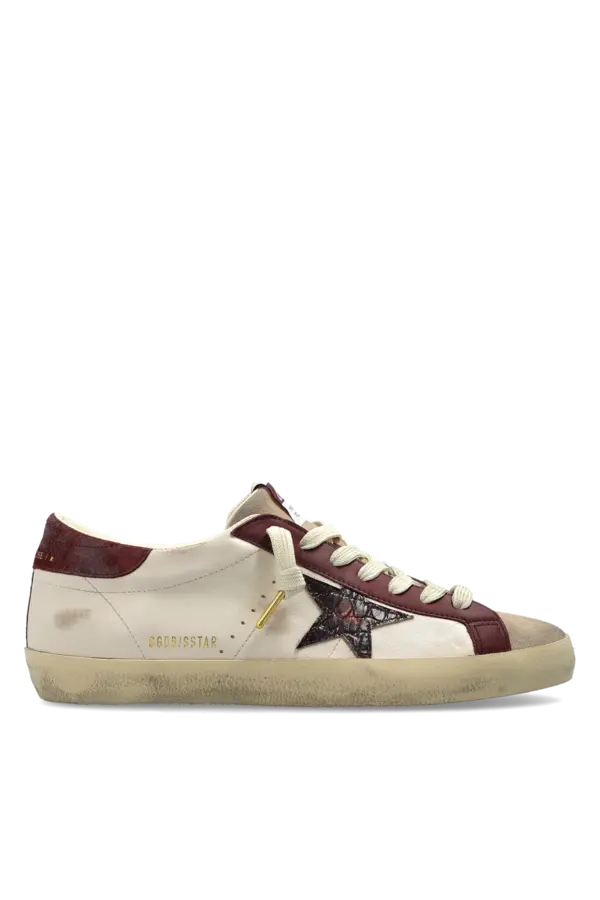 GOLDEN GOOSE Sports Shoes ‘super Star Folded Lining All Aro - Cream