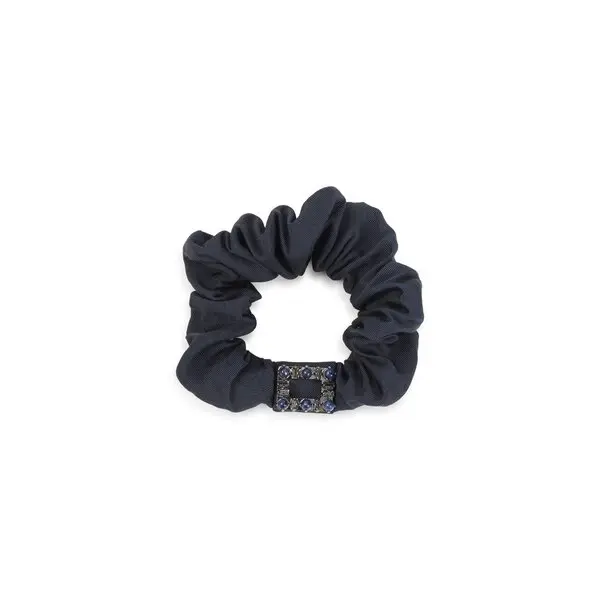 ROGER VIVIER Tres Vivier Embellished Scrunchie