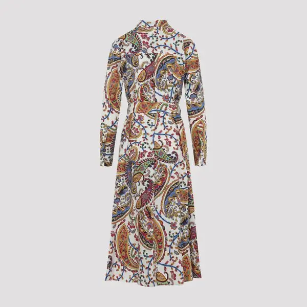 Etro Belted Midi Dress