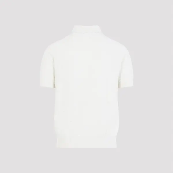 Brioni Cotton And Silk Polo