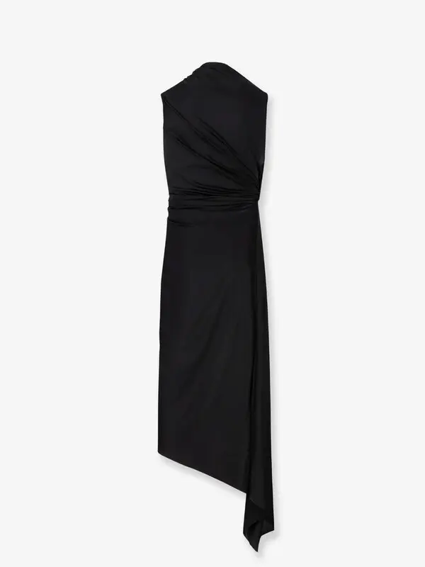 Balenciaga Stretch Fabric Asymmetrical Dress