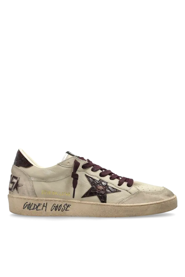 GOLDEN GOOSE Ball Star Sneakers - Beige